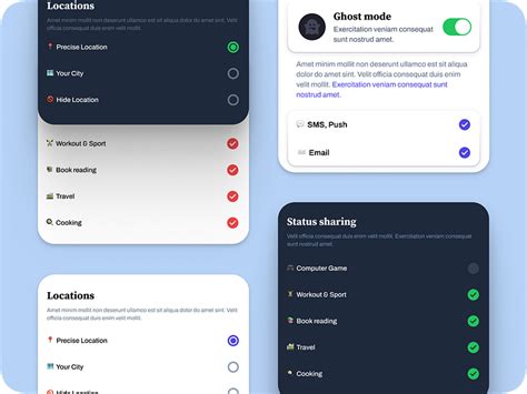 Design Deconstructed Guide To App Settings Ui With Templates By Roman Kamushken For Setproduct