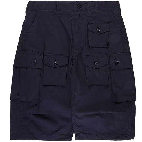 Engineered Garments Fa Shorts Navy 24s1e004 Ct030