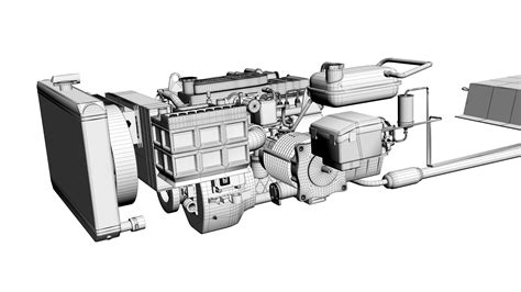 Hybrid Electric System 3D - TurboSquid 2020954