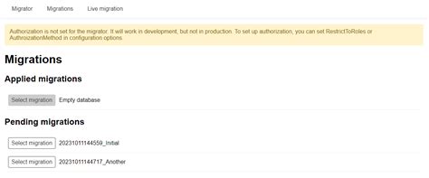 Github Ezpz Codesentityframeworkcoremigratoraspnetcore Tool That