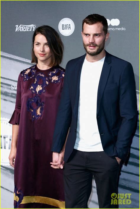Jamie Dornan Helps Promote His Wife Amelia Warners New Music Photo