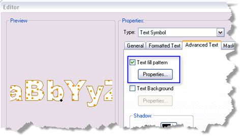 creating text symbols—arcmap documentation
