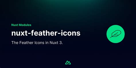 Nuxt Feather Icons · Nuxt 模块 Nuxt 中文