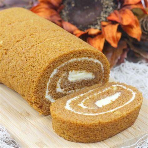 Pumpkin Spice Cake Roll Recipe From Vals Kitchen
