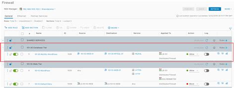 VGarethLewis VMware NSX Data Centre Application Rule Manager