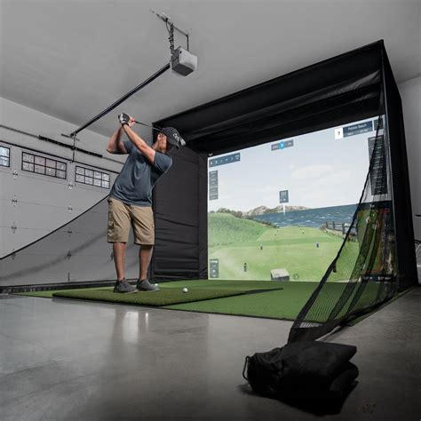 Carls Place Diy Golf Simulator Enclosure Kit With Impact Screen