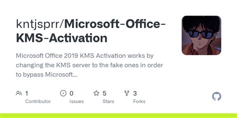 Github Kntjsprr Microsoft Office Kms Activation Microsoft Office 2019 Kms Activation Works By