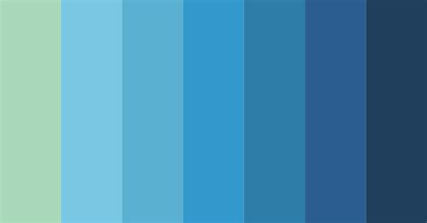 Blue Herb Field Color Palette Colordrop