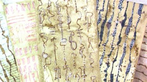 Mark Making With Chiseled Pens~mark Making Series 1 Mark Making