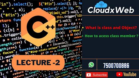 2 C Class And Object Object In Memory Accessing Class Members