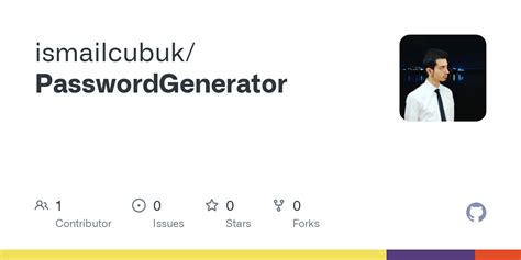 Github Ismailcubukpasswordgenerator