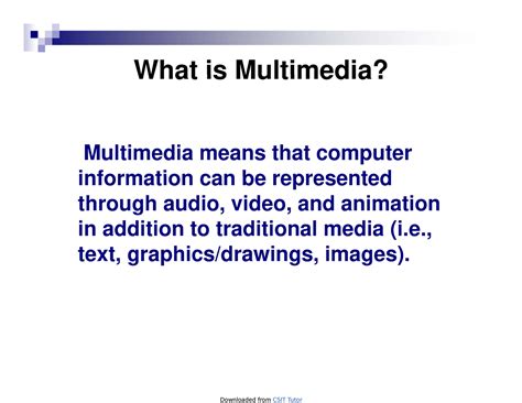 What Is Definition Of Multimedia At Kenneth Magee Blog