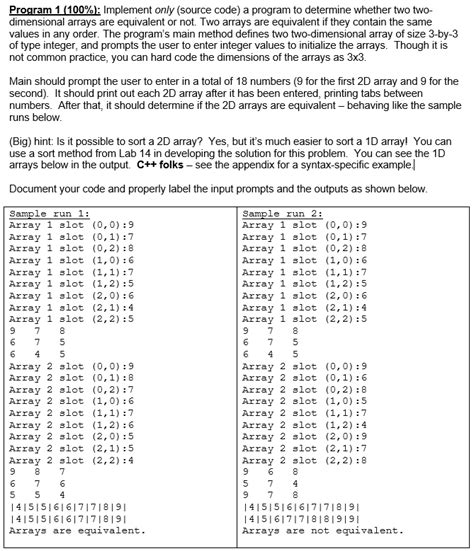 Solved Program 1 100 Implement Only Source Code A