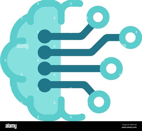 Ai Artificial Intelligence Vector Icon Illustration Stock Vector