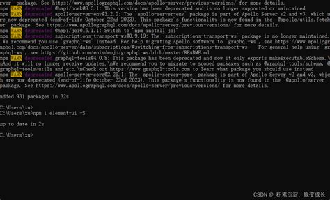 Element Ui下载失败如下显示解决方法elementui下载失败 Csdn博客