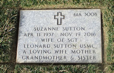 Suzanne Sutton 1937 2016 Find A Grave Memorial