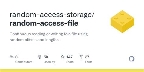 Github Random Access Storagerandom Access File Continuous Reading