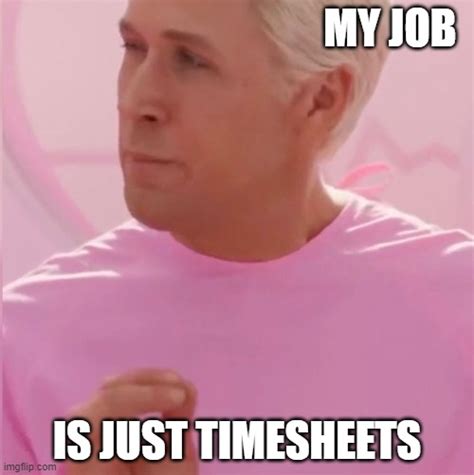 Ken My Job Is Just Beach Imgflip