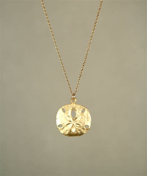 Sand Dollar Pendant Necklace