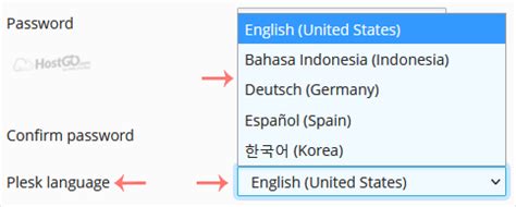 How To Change The Language Of A Plesk Panel Knowledgebase HostGo