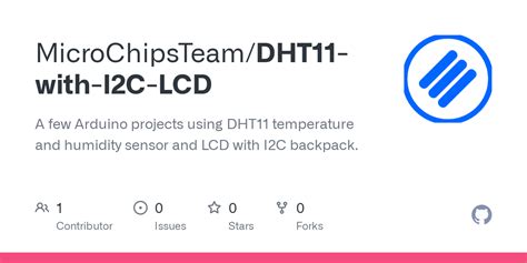 GitHub MicroChipsTeam DHT With I C LCD A Few Arduino Projects Using DHT Temperature And