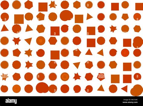 Shape Of Mixed Abstract Background Pattern Style Of Mosaic Or Tile Vector Illustration