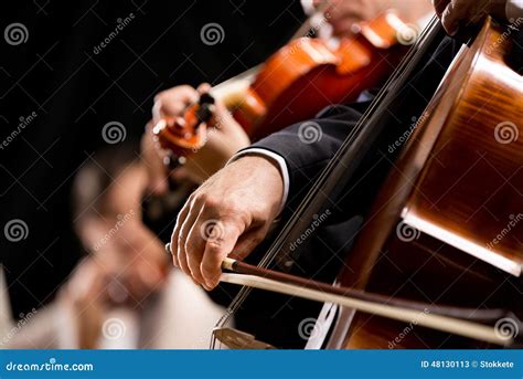 String Orchestra Performance Stock Image Image Of Team Theatrical