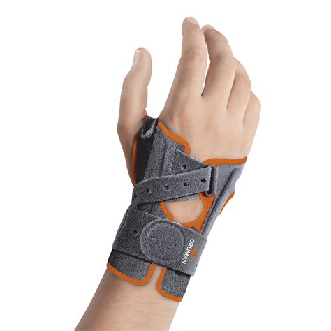 Short Semi Rigid Wrist Brace With A Palm Splint Orliman