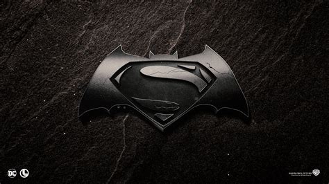 Superman Batman Logo Wallpaper