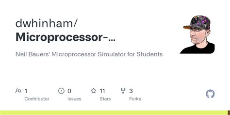 Github Dwhinham Microprocessor Simulator Neil Bauers Microprocessor