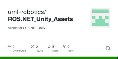 GitHub Uml Robotics ROS NET Unity Assets Assets For ROS NET Unity