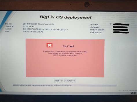 BigFix PXE Boot Is In A Loop OSD BigFix Forum