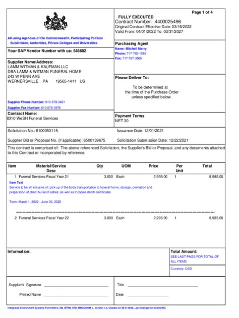 Fillable Online Calculating Annual Contract Based On Start Date And End
