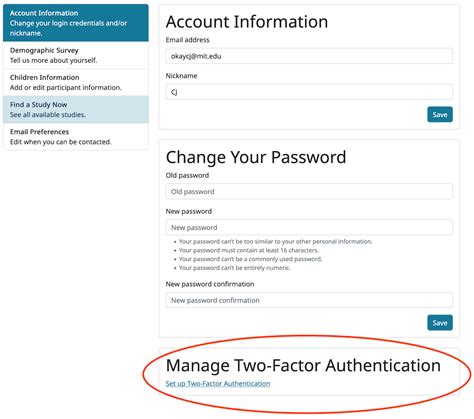 Registration And Login — Chs Lookit Documentation