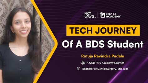 rutuja s nxtwave journey from medicine to coding maestro ccbp 4 0