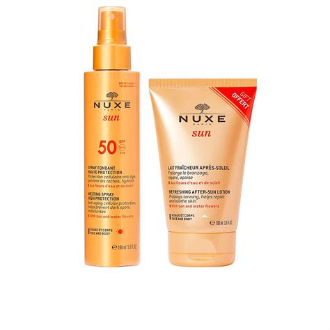NUXE SUN MILK SPRAY FACE AND BODY SPF50 SET Sun Care Nuxe - Perfumes Club