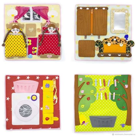 Развивающая книжка Кукольный дом 3 8 Year в интернет магазине на Ярмарке Мастеров Днепр