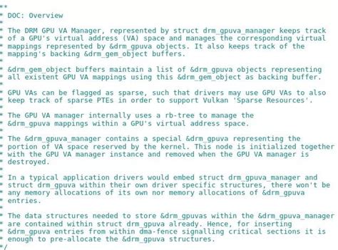 gpu va manager to land in linux 6 6 r phoronix com