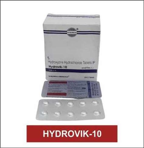 Hydroxyzine Tablets Ash At Best Price In Delhi Vinayak