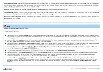 PYP Grade4 IB Planner Who We Are By Aristotle S Hub TPT