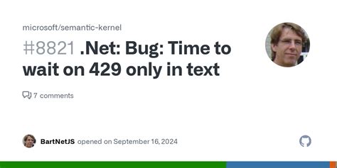 Net Bug Time To Wait On 429 Only In Text · Issue 8821 · Microsoft