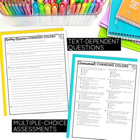 3rd Grade Order And Sequence Nonfiction Text Structure Reading Comprehension Teacher Thrive