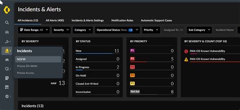 Incidents Strata Cloud Manager