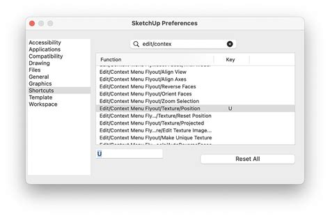 Missing Shortcut Texture Position In Su 2024 Sketchup Sketchup Community