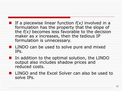 ppt chapter 9 integer programming powerpoint presentation free