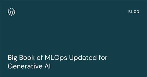 mlops update generativeai and databricks ai aaron littrell posted on