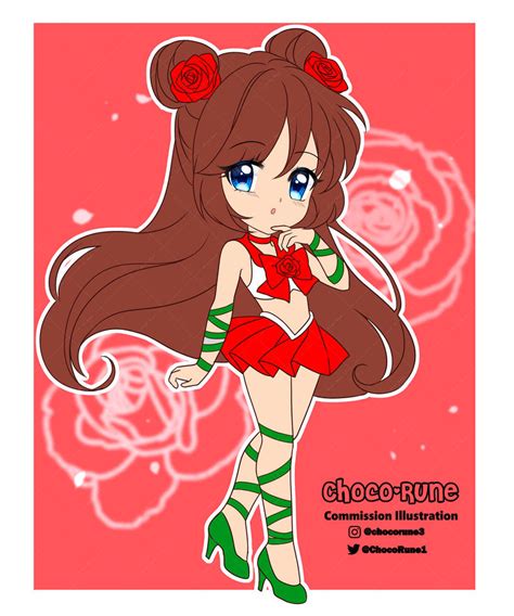 [c] Sailor Rose Red By Choco Rune On Deviantart