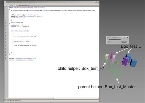 rename objects and helper scriptspot