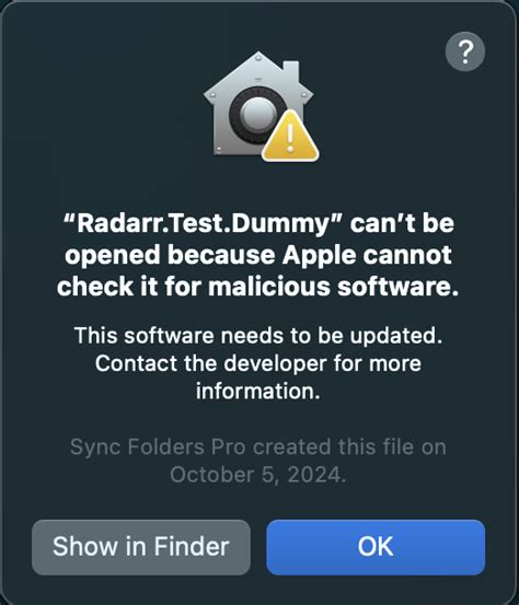Net Core Rider On Macos Gives Malicious Software Every Time It Builds Stack Overflow
