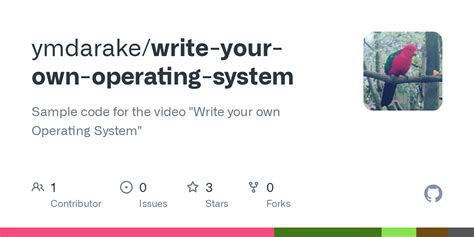 Github Ymdarakewrite Your Own Operating System Sample Code For The